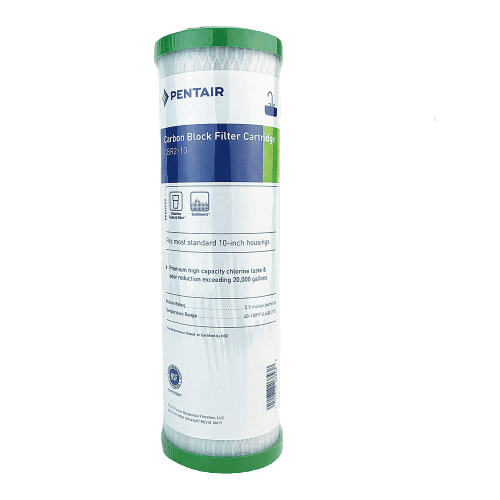 Pentek 10" 0.5M Carbon Block Filter | CBR2-10 – EcoWater Markham ...